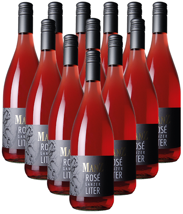 Manz Rosé Ganzer Liter Angebot frei Haus
