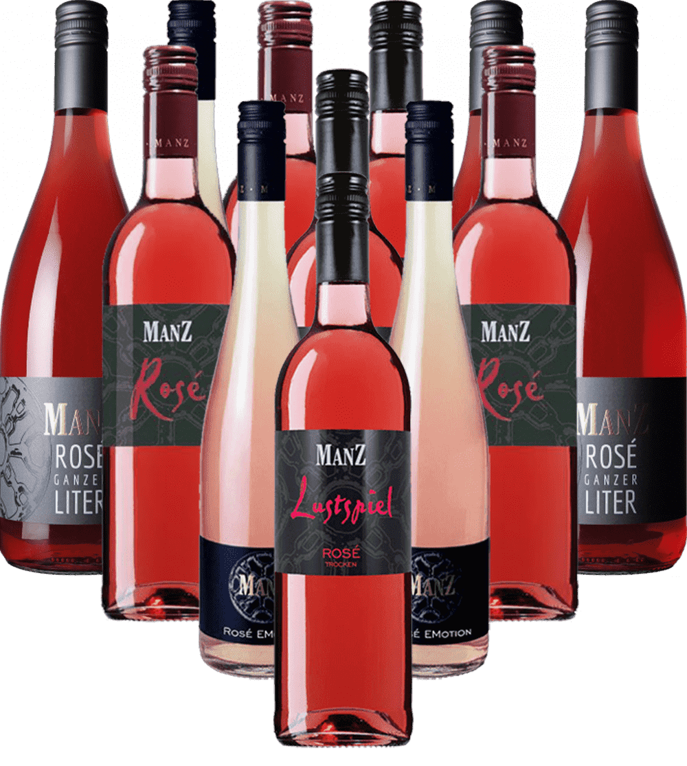 Manz Rosé Probierpaket Angebot Rheinhessen