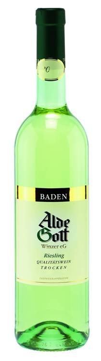 Alde Gott Riesling Weißwein trocken Baden